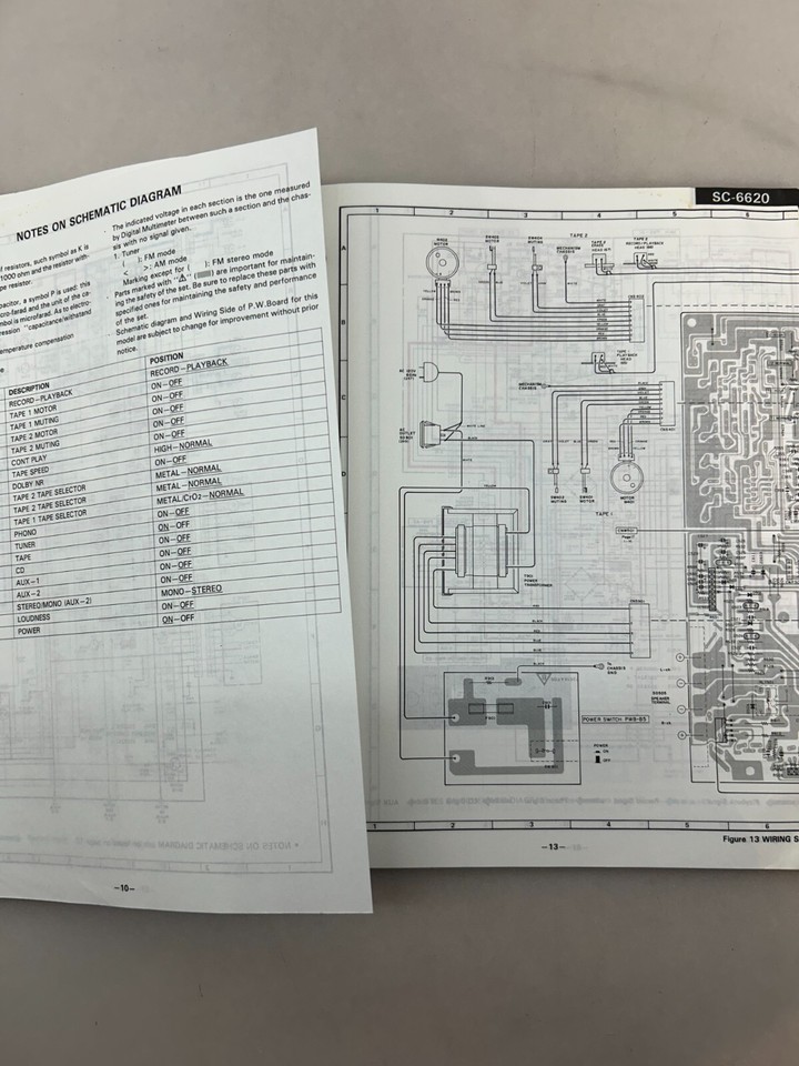 Sharp SC-6620 Original Service Manual Free Shipping | eBay