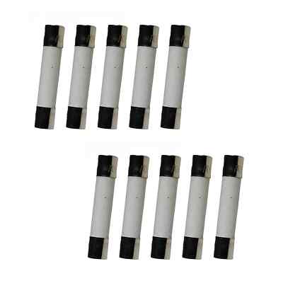 10Pcs 250V 2A F2AL250V 2 amp Fast Blow Acting Quick Ceramic Fuses ...