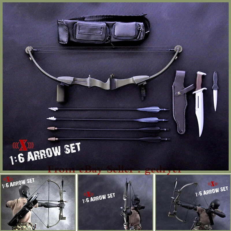 Black Bow And Arrow Set