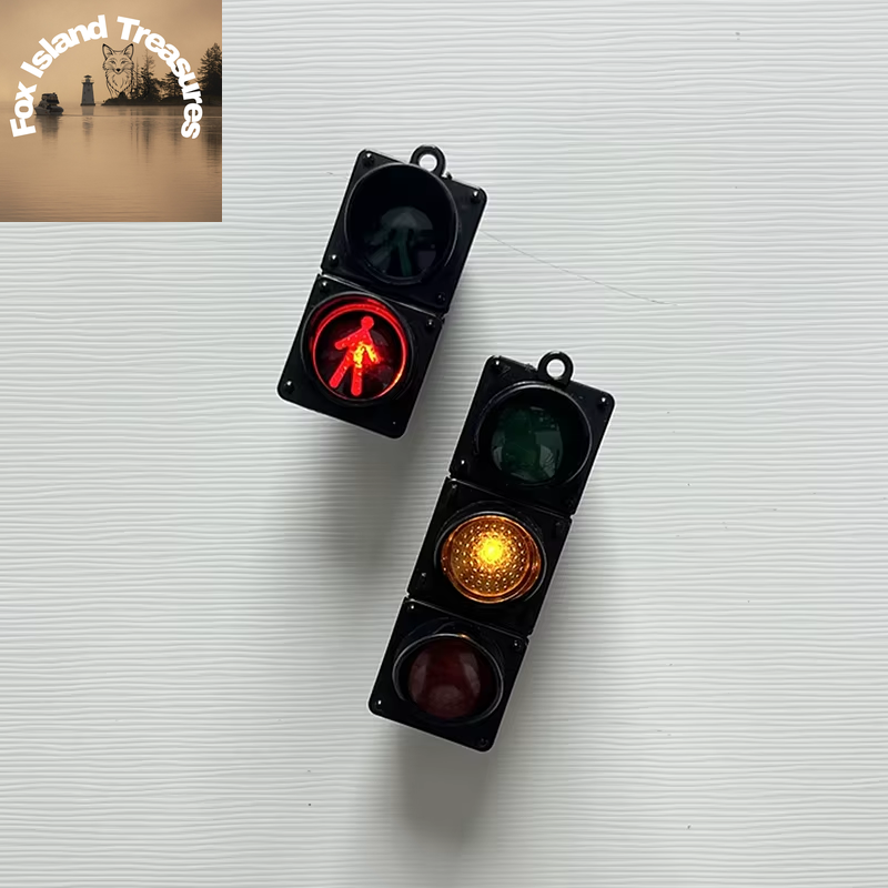 New Traffic Light Magnetic Refrigerator Stickers Traffic Toy Pedestrian ...