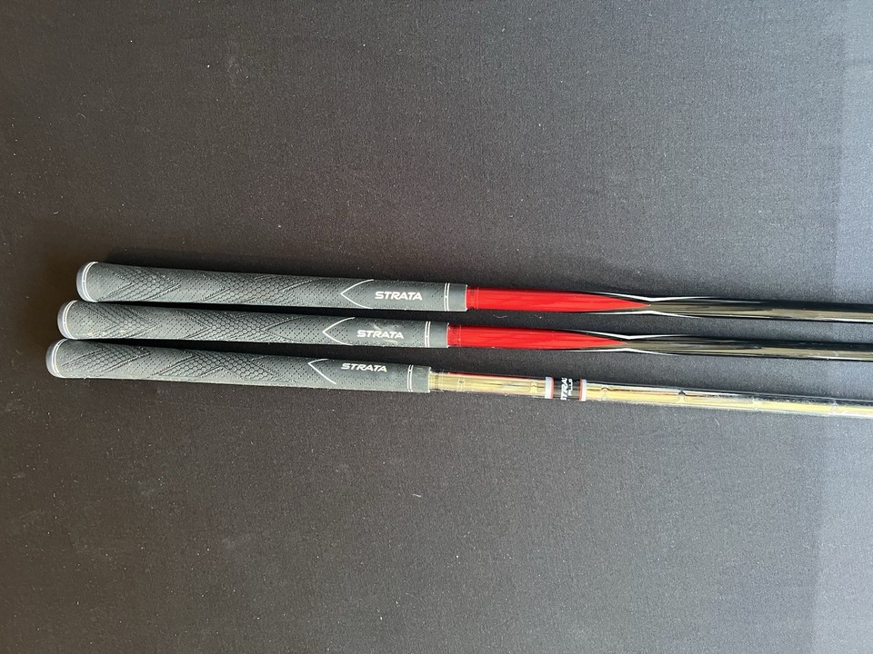 Strata Plus Titanium Composite 460cc Driver, 3 Wood, 5 Hybrid. Set Of 3 ...