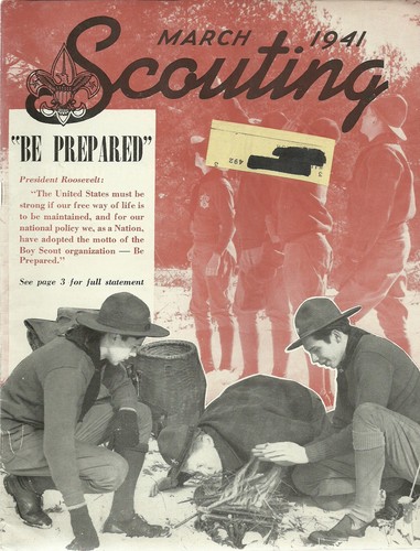 VINTAGE BOY SCOUT - 1941 SCOUTING MAGAZINE - MARCH | eBay