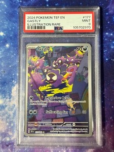 Gastly 2024 Scarlet & Violet: Temporal Forces #177/162 Illustration ...