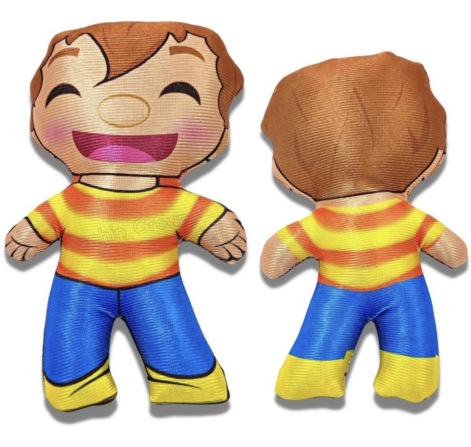 Set of 9 Plush Toys from the Bely and Beto Show, Sublimated Design, 7 ...