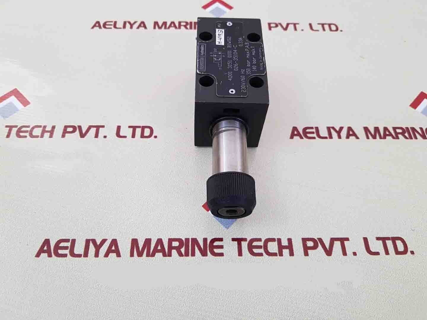 Denison Hydraulics 4D01 3151 0101 B1W02 Solenoid Valve 026-35104-C 230V/60Hz | eBay