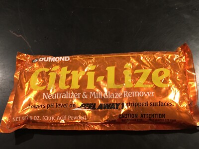 Dumond 2030 Citri-Lize Neutralizer And Mill Glaze Remover, 8 Ounce | eBay