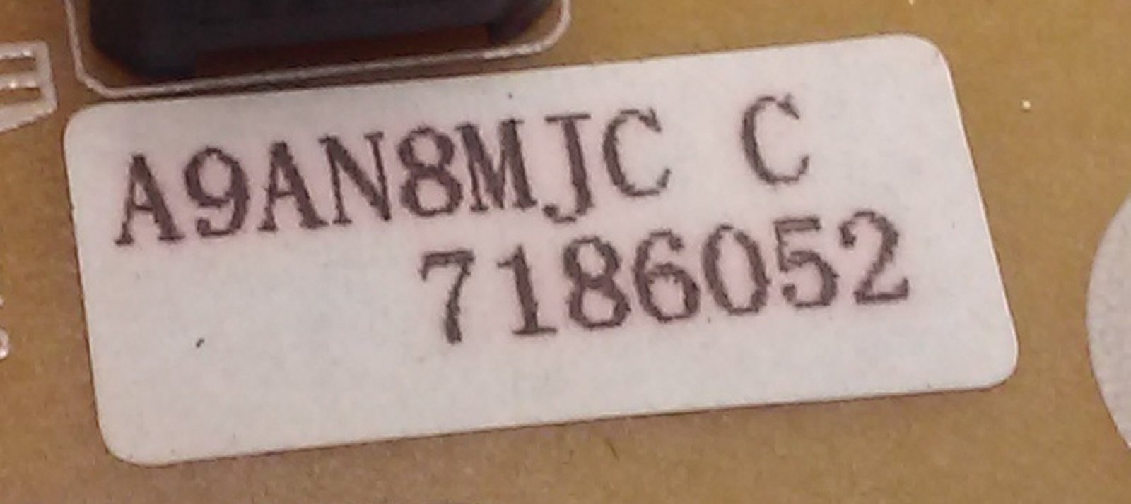 Sylvania LC195SLX Side Jack Assy Board A9AN8MJC (BA94N0F01021_A) | eBay