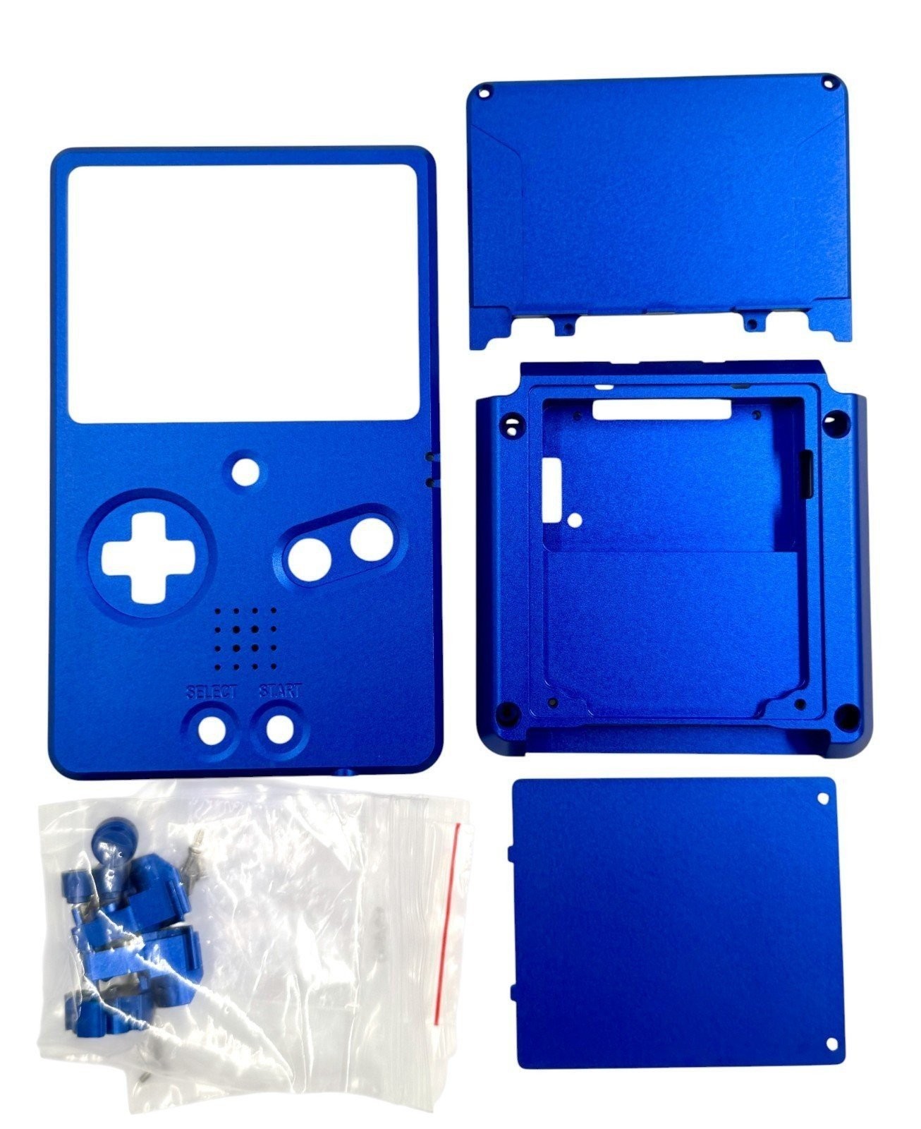 Unhinged Metal GBA SP Housing Boxy Style for Nintendo GameBoy Advance ...