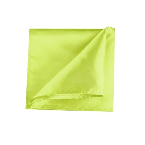 Men's Pocket Squares Handkerchiefs Solid Color for One Size Bright ...