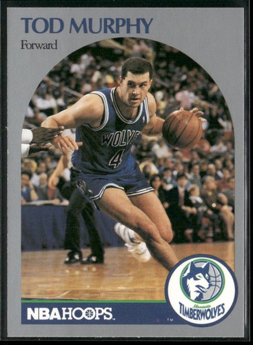 Tod Murphy 1990-91 Hoops #189 Minnesota Timberwolves | eBay
