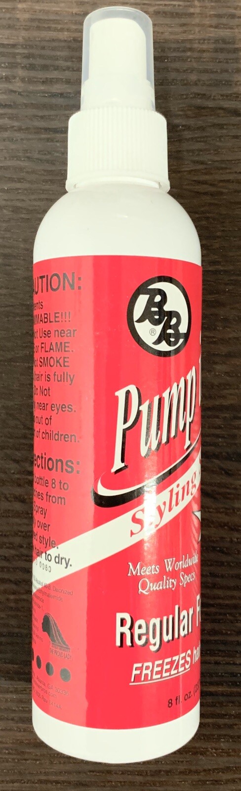 BB Pump It Up Styling Spritz Regular Formula FREEZES Hair In Place ...