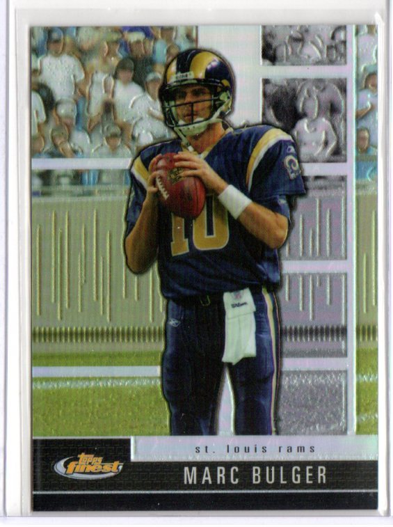 MARC BULGER 2008 Topps Finest Black Refractor #19 /99 (CLEARANCE) | eBay