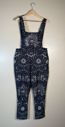 Blackmilk Celestial Eye Overalls Pants Size XL. NWT New Stretch ...