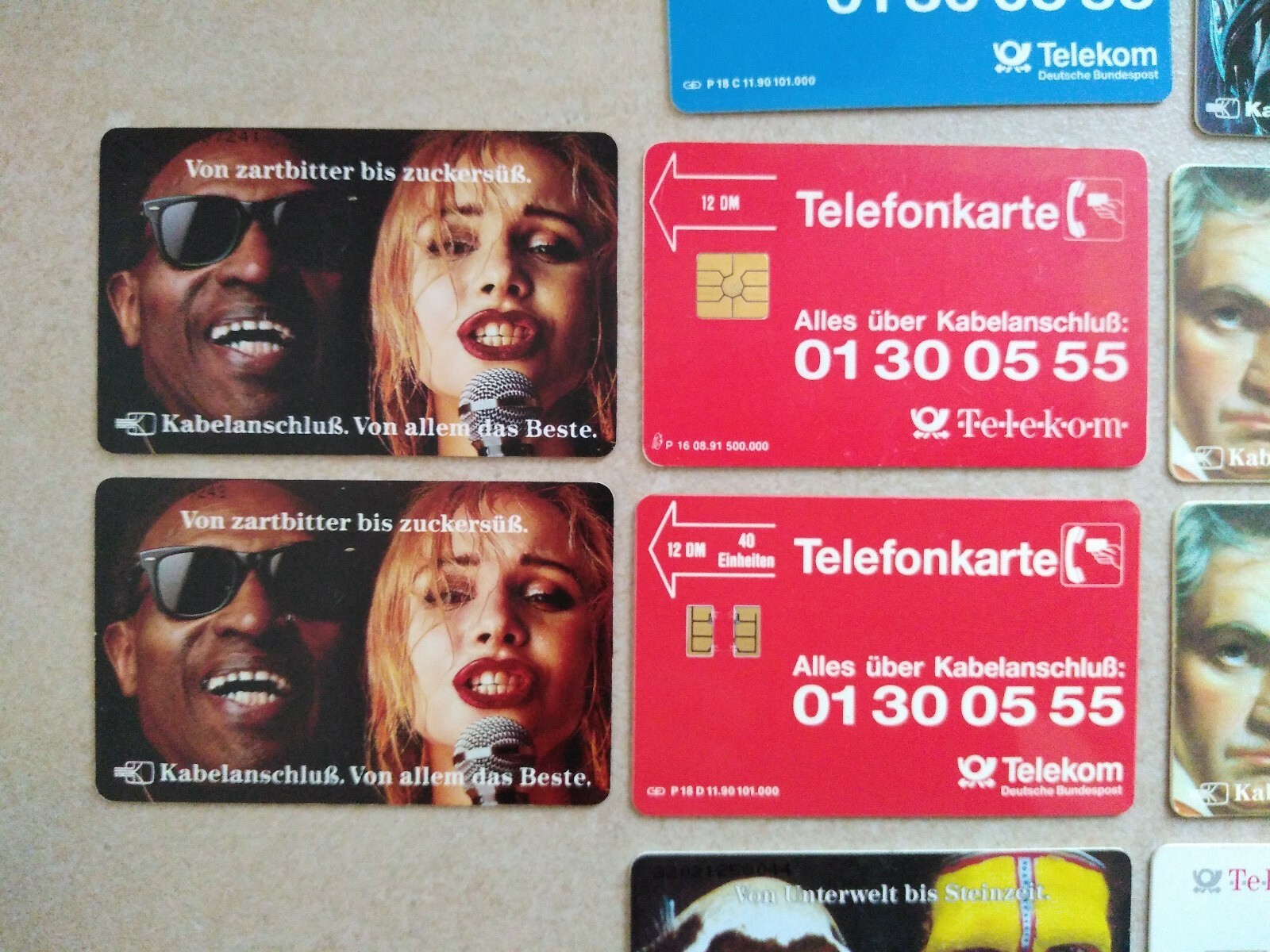 TK Telefonkarten Phonecard Deutschland 12 DM Telekom 11x P Karten ...