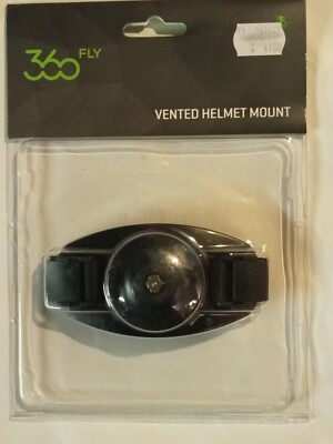 NEW 360FLY Vented Helmet Camera Mount VHMBLK QuickTwist Buckle | eBay ...