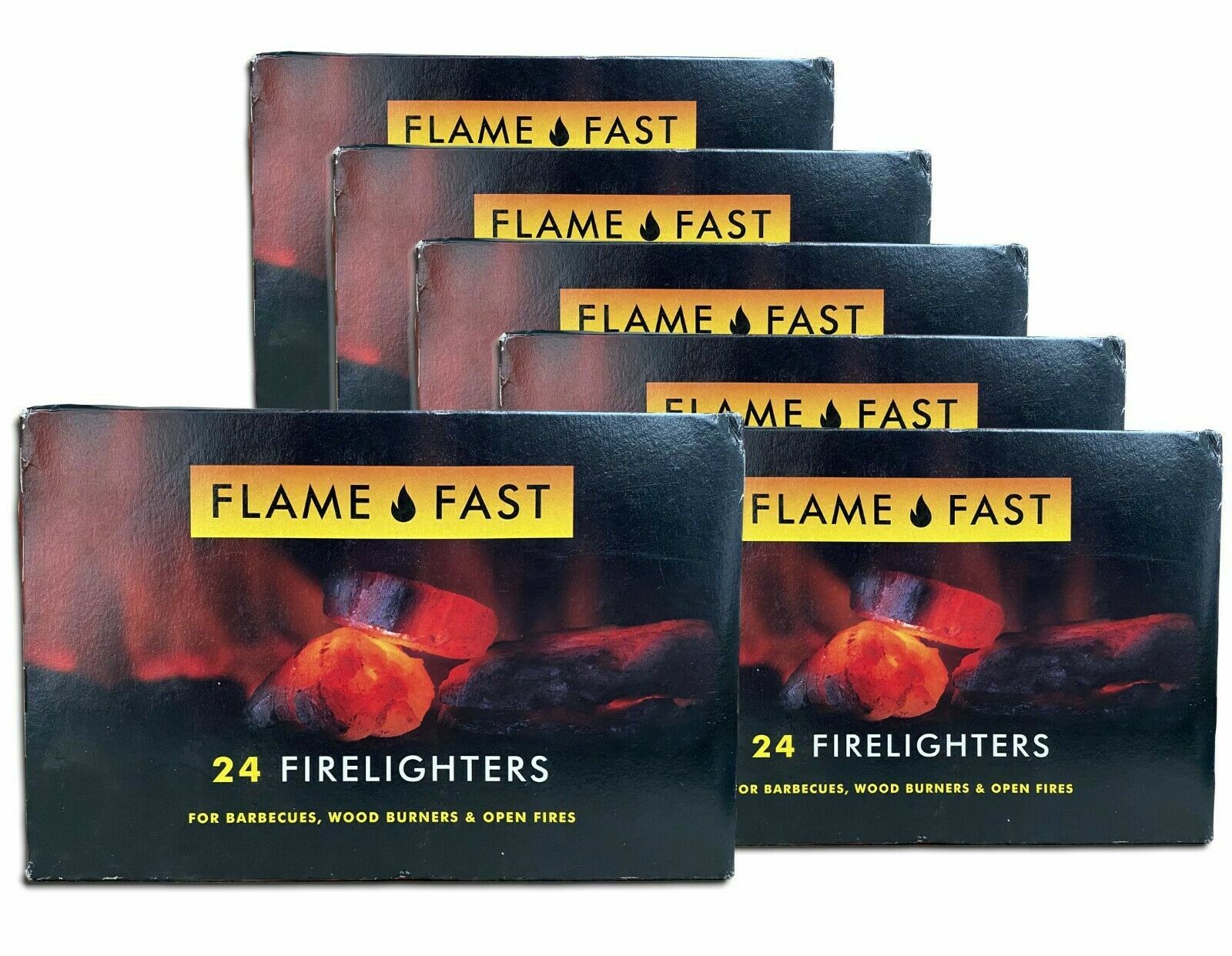 Flame Fast Firelighters (Pack of 24) for sale online | eBay