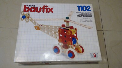 Lorenz baufix of West German manufacture Wooden Building set Toolkit ...