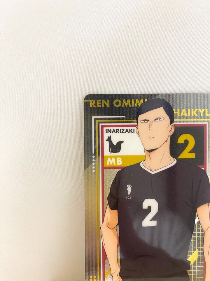 Haikyuu!! Haikyu!! Ren Omimi Trading Card TCG No.26 Bandai Namco ...
