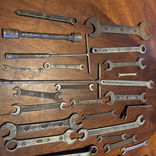 Lot Of Vintage Russian Wrenches, 40 Pieces Mechanics Tools | eBay