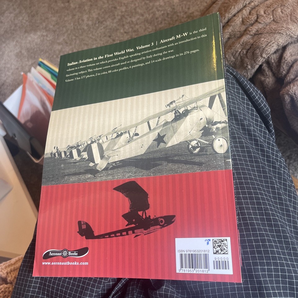 Italian Aviation In The First World War Volume 3: Aircraft M-W | eBay