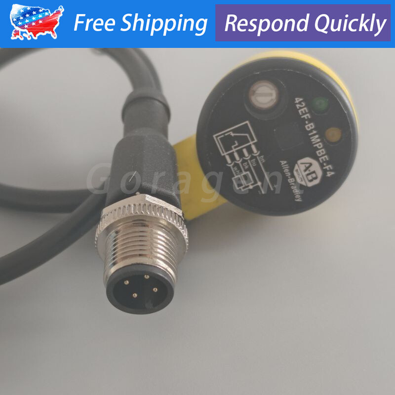 New Inductive Proximity Sensor For Allen-Bradley 42EF-B1MPBE-F4 10 ...