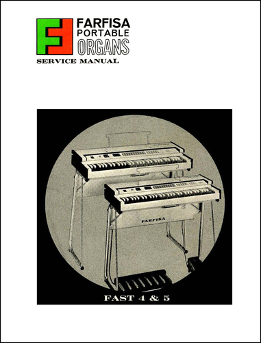 FARFISA FAST 4 FAST 5 Service Manual repair Schematic Diagrams C4/153 ...