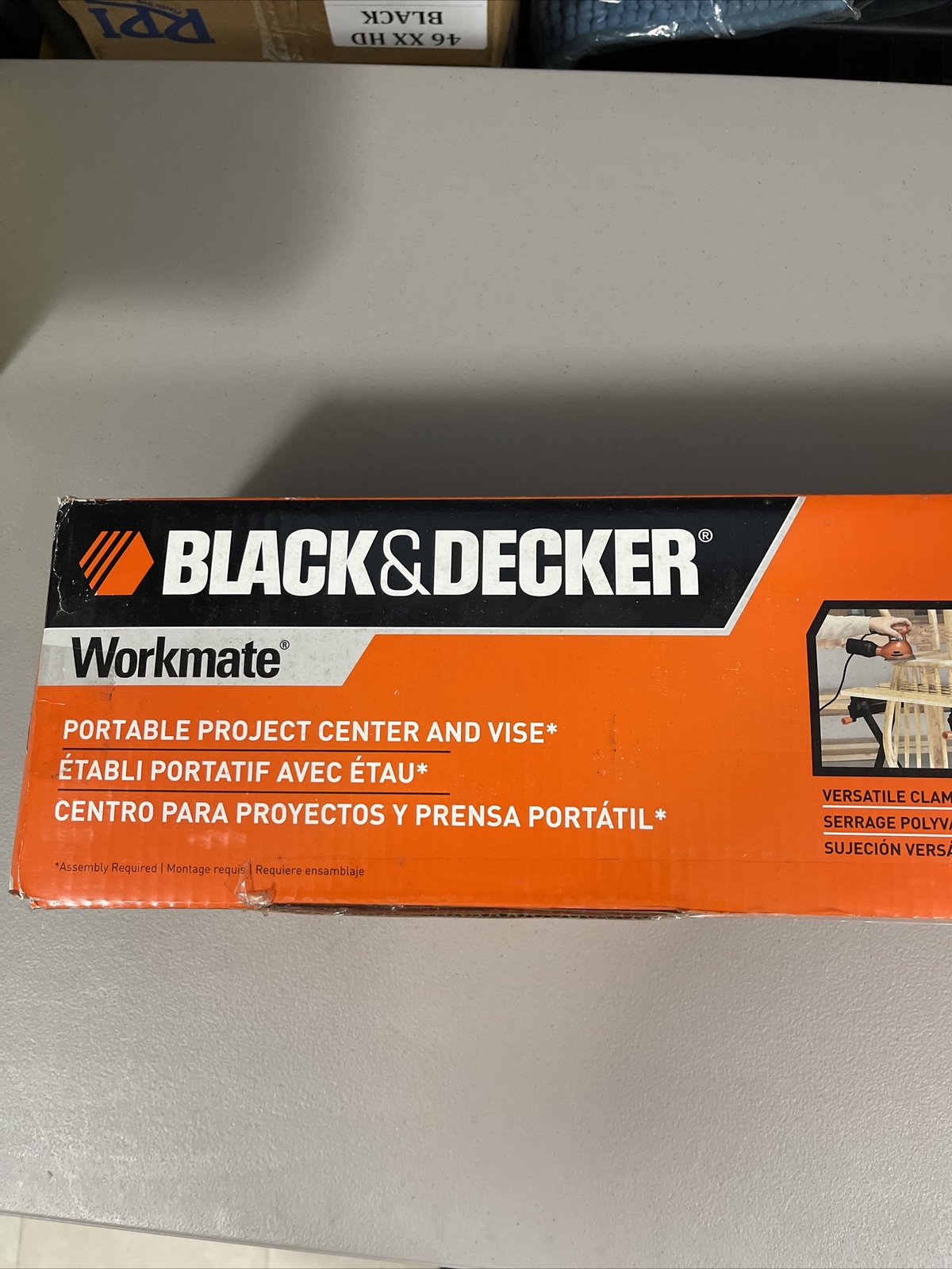 BLACK+DECKER Workmate Portable Workbench, 350-Pound Capacity (WM125 ...