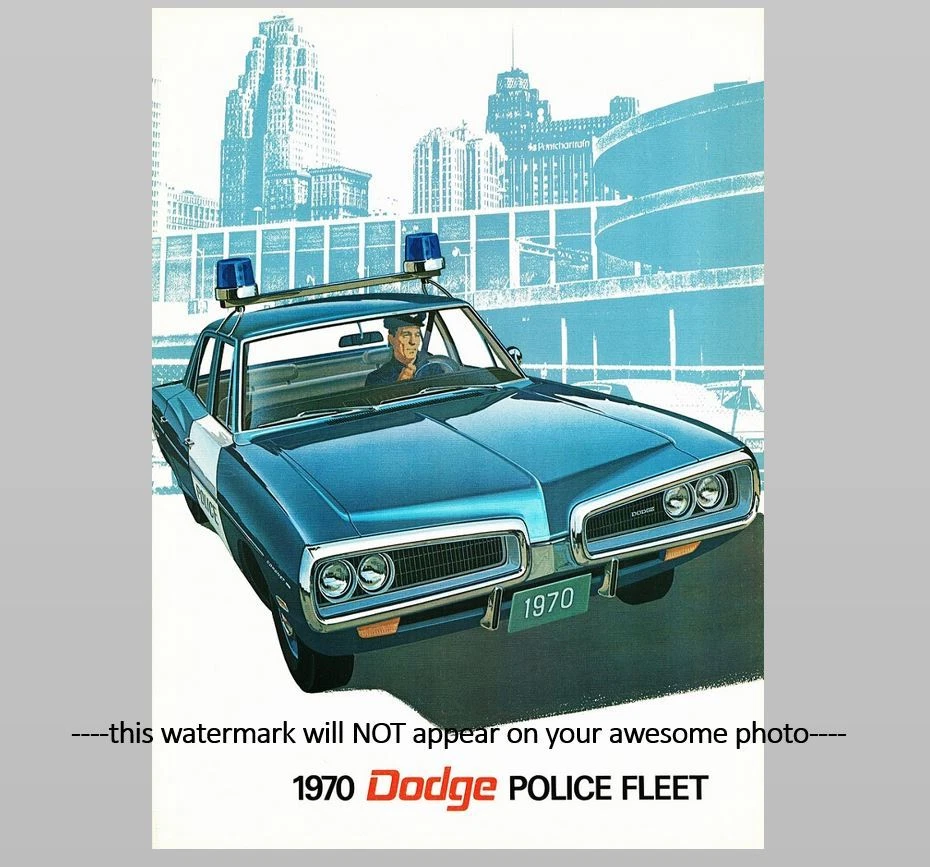 Vintage Dodge Police Vehicles