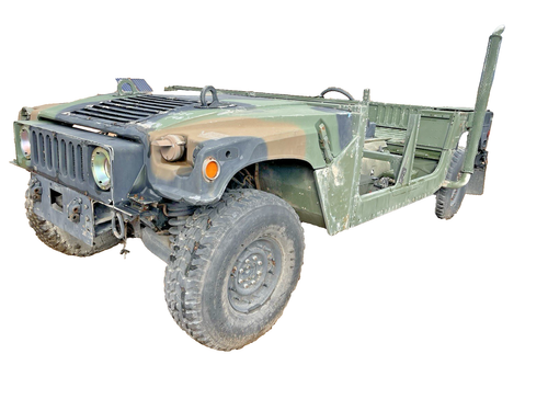 HUMMER HUMVEE CHASSIS HMMWV M1165A 6.5 TURBO DIESEL ***near Las Vegas ...
