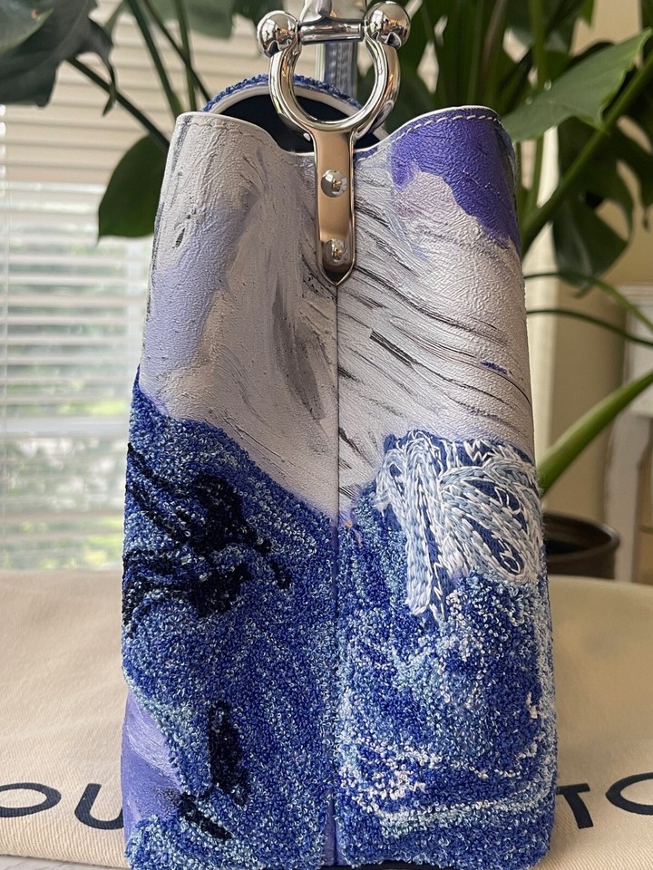LOUIS VUITTON Arty Capucines MM Bag X Donna Huanca - M59168 - RARE- #76 ...