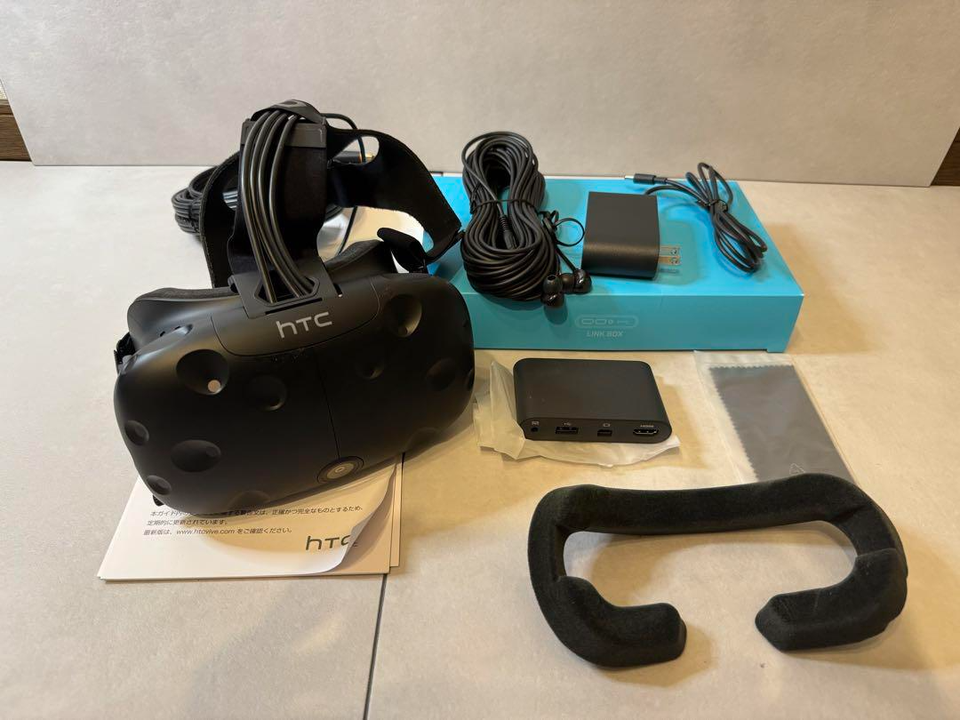HTC Vive VR Headset Kit System Virtual Reality Complete Set Excellent ...