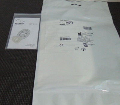 FACTORY SEALED RESMED CHIN RESTRAINT #16015 OEM w/ headgear clip ...