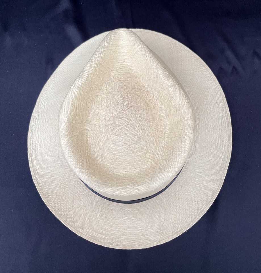 Original Panama Hat Ecuador MEN - WOMAN "HABANO" Size 61cm Brim 5.5cm ...