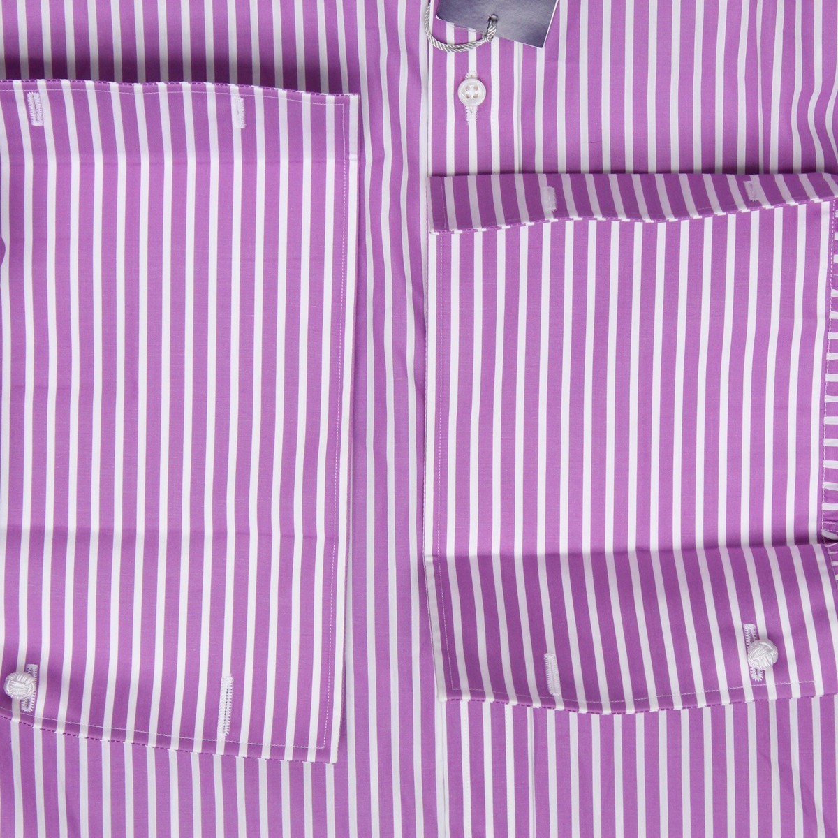 Ralph Lauren Purple Label Dress Shirt Mens 18 White Stripe Ralph Lauren Purple Label Dress Shirt Mens 18 White Stripe