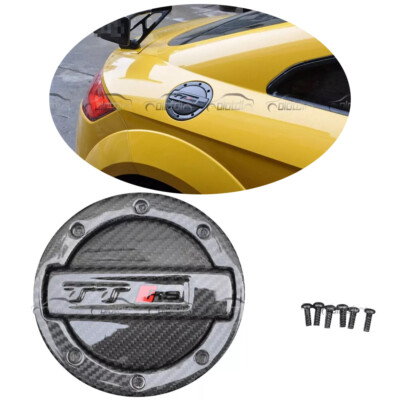 Carbon Fiber Fuel Tank Cover Fuel Filler Caps For Audi TT TTS TTRS MK3 ...