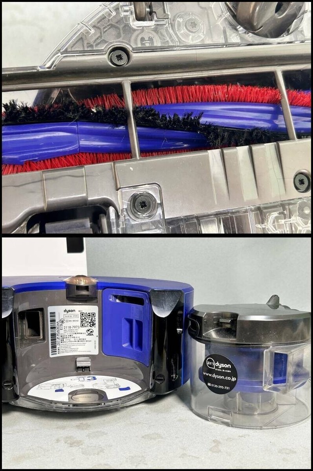 Dyson 360 Heurist Robot Vacuum Cleaner RB02 BN 360 Eye Robot working | eBay