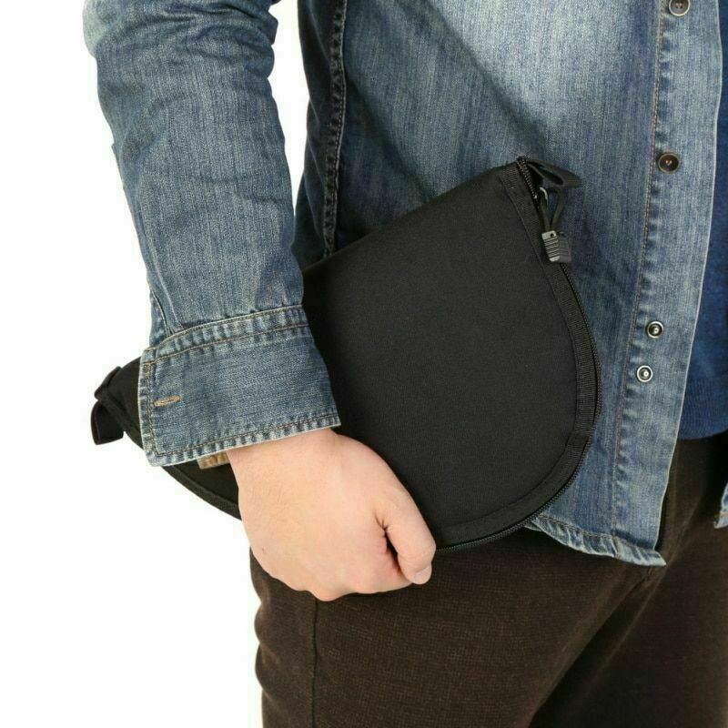 US Tactical Soft Padded Pistol Case Rug Pouch with Zippered Storage Gun ...