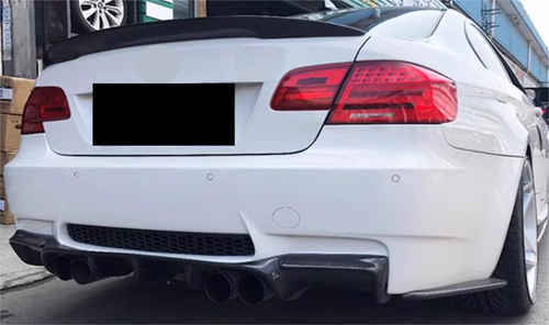 Glossy Black MP Style Rear Spoiler Wing for BMW 3 Series E92 Coupe 2007 ...