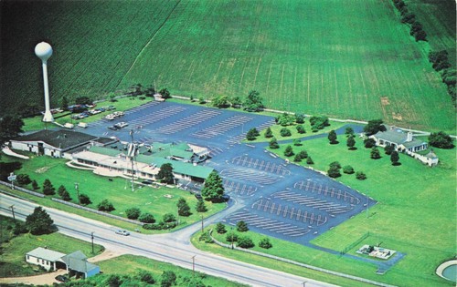 White Fence Farm Joliet Illinois Vintage Aerial View Postcard Unused ...