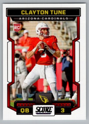 2023 SCORE CLAYTON TUNE RC ARIZONA CARDINALS #307 | eBay