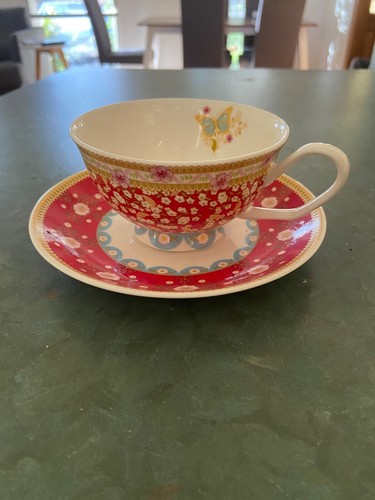 Maxwell & Williams Enchante Veronique Tea Cup and Saucer | eBay