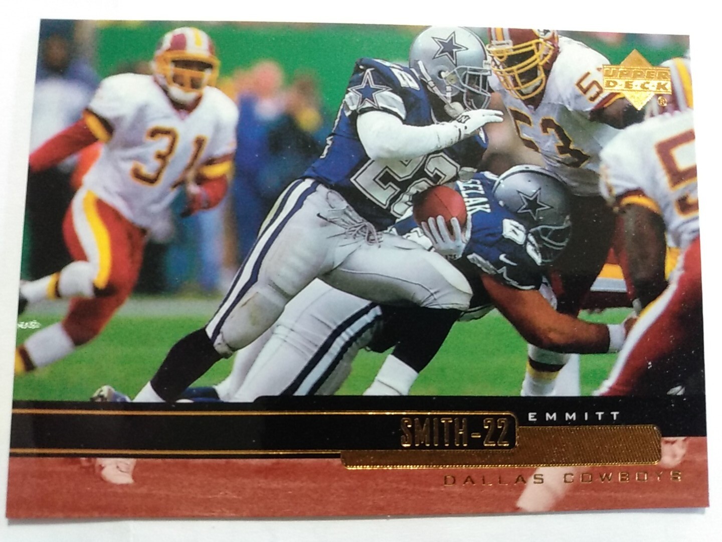 1999 Upper Deck Football Card #59 Emmitt Smith Dallas Cowboys | eBay