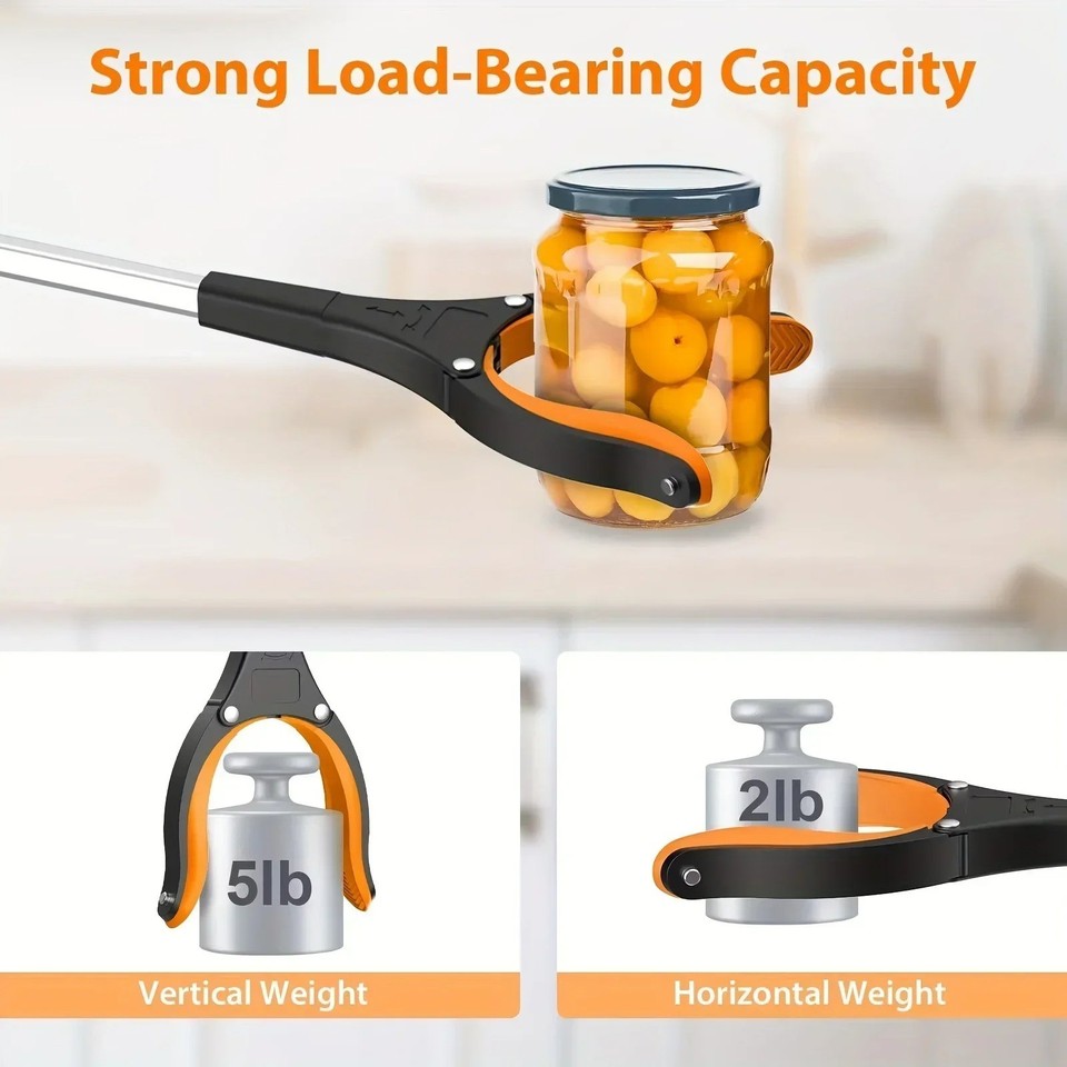 Heavy Duty Grabber Tool Industrial Pick Up Stick Hand Grip Reach Trash ...