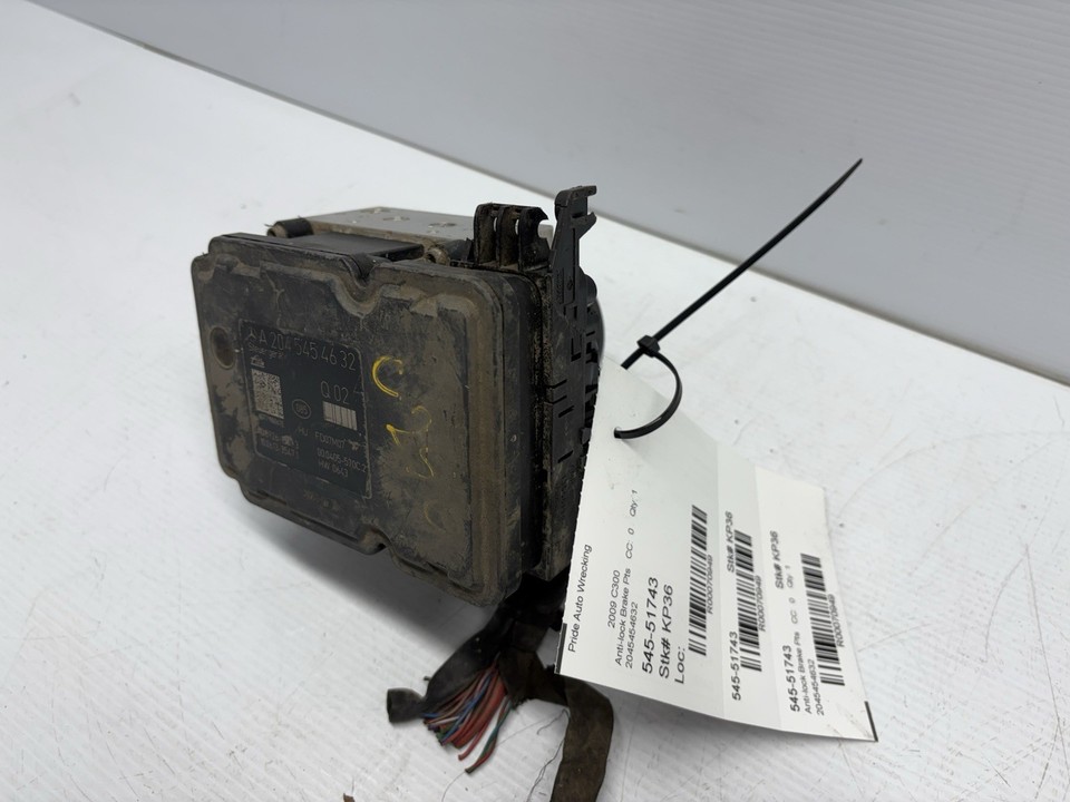 2008 TO 2011 MERCEDES C300 ABS ESP ANTI LOCK BRAKE PUMP ACTUATOR ...