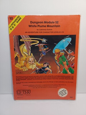 Advanced Dungeons & Dragons S2 White Plume Mountain (Dungeon Module ...