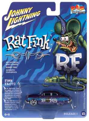 JLSP238 Johnny Lightning Rat Fink 1949 Mercury Passion Purple & Majik ...