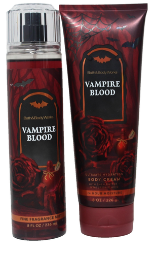 Vampire Blood Bath Body Works Mist Spray & Cream Lotion 8 oz New 2025 ...