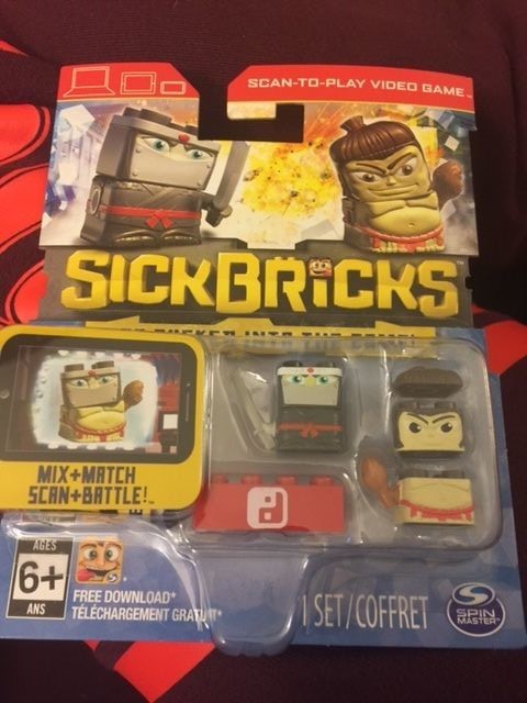Sick Bricks Team 2 Character Pack Silent Shadow Hiro Thunderbutt Game ...