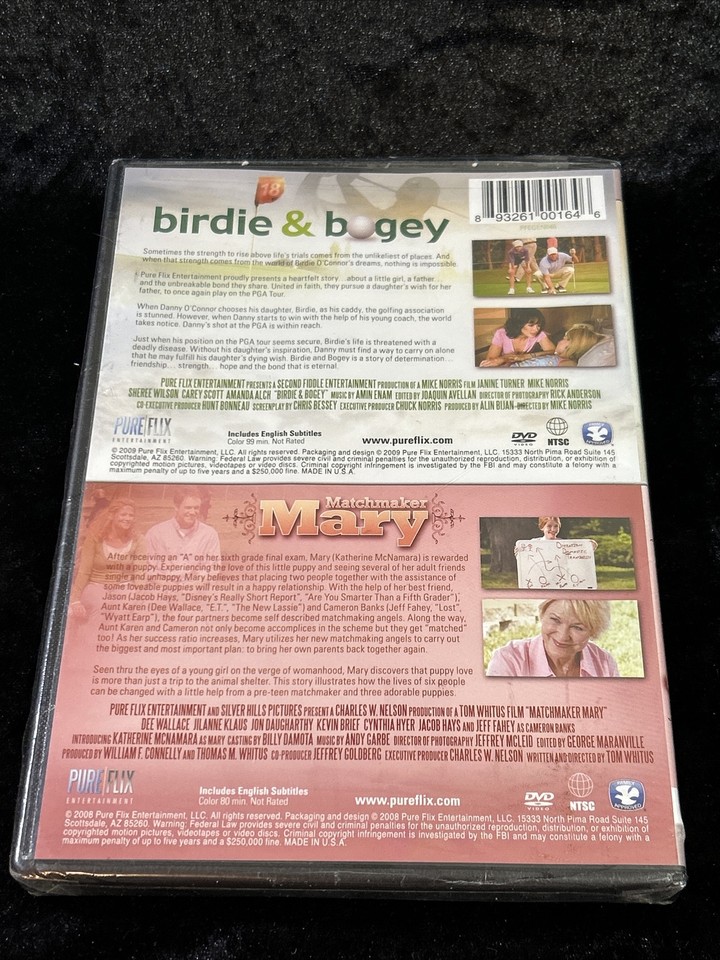 Birdie & Bogey/Matchmaker Mary (DVD, 2008) Double Feature - New/Sealed ...