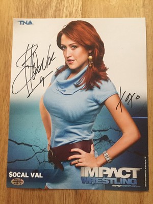 SOCAL VAL Signed Autograph TNA PROMO 8x10 Photo ECW WCW WWE ECW With ...